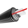 Rura preizolowana podwójna HEATPEX DELTA PEX HEAT DUO 32+32/125 • HEATPEX
