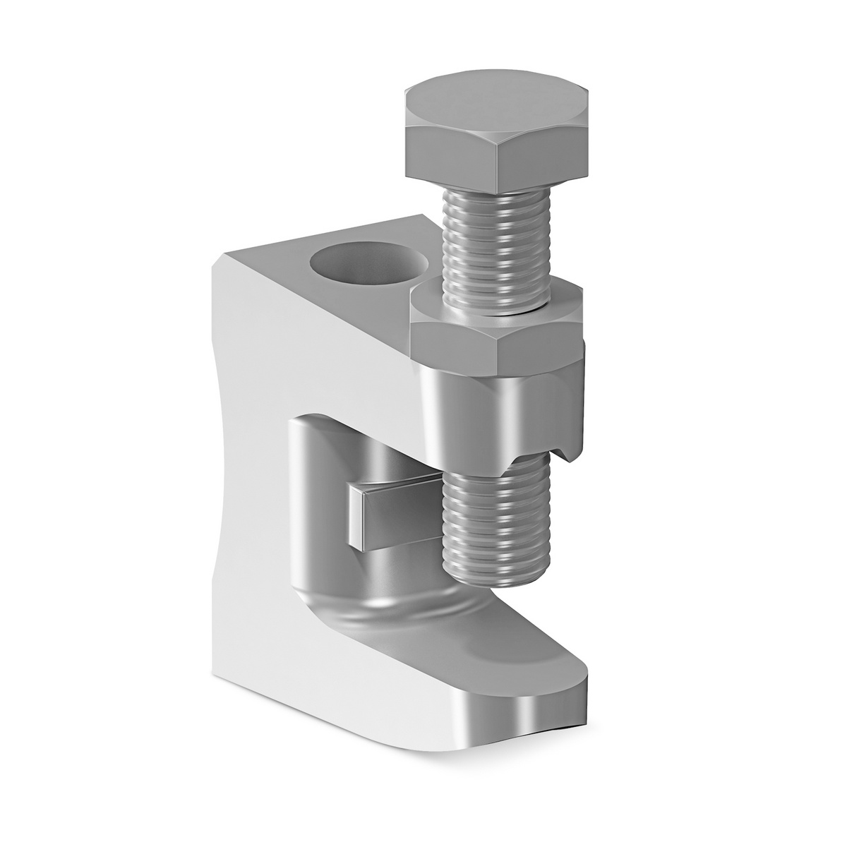 Zacisk nośny żeliwny z otworem przelotowym 11 mm • NICZUK-THALE